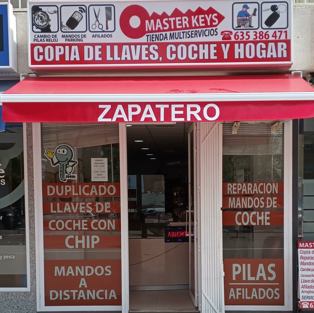Ayakkabı tamiri Master Keys, Benidorm, foto