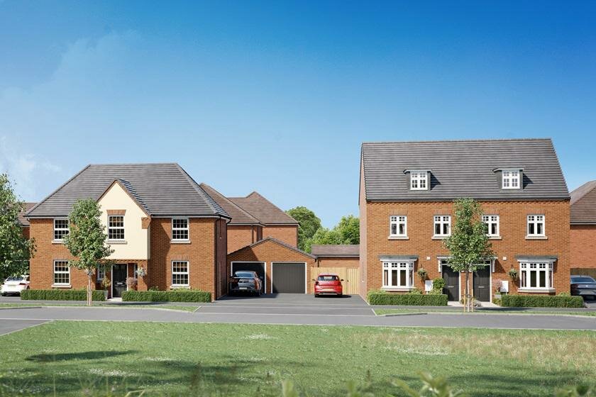 Arazi dizisi David Wilson Homes - Bertone Gardens, İngiltere, foto