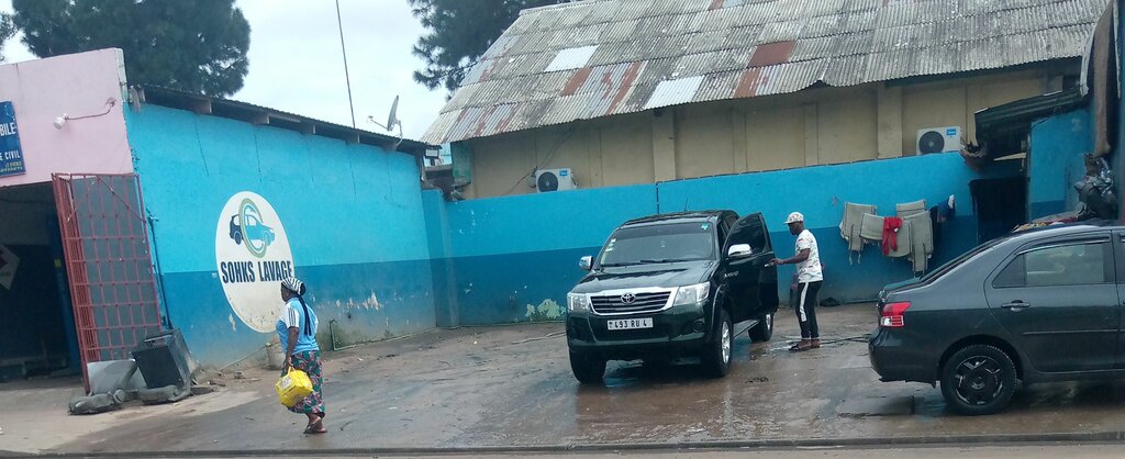 Oto yıkama Sohks Lavage, Brazzaville, foto