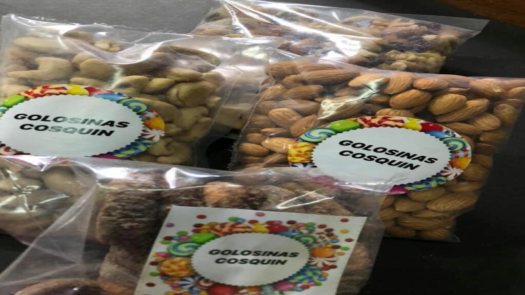 Kuruyemiş, atıştırmalık, kuru meyve Golosinas Cosquín, Buenos Aires, foto