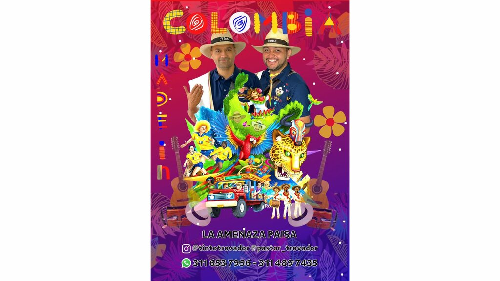 Eğlence merkezleri Trovadores Tinto y Pastor La Amenaza Paisa, , foto