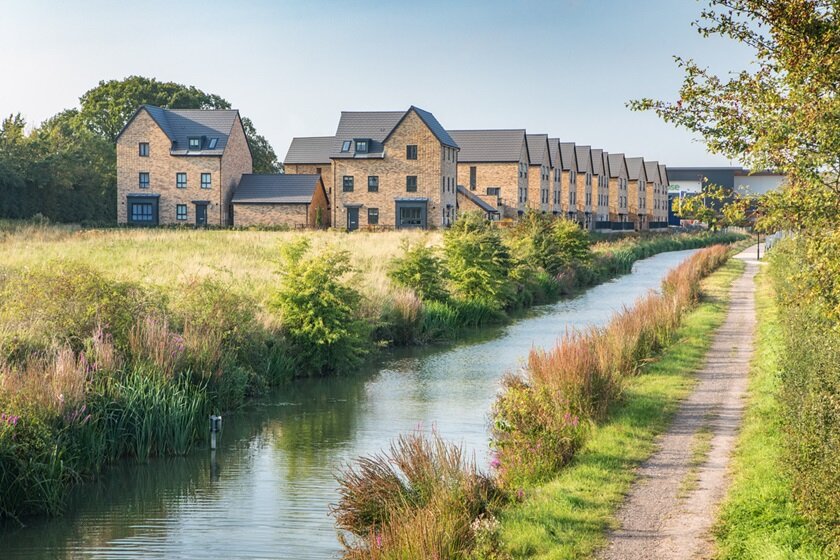 Arazi dizisi David Wilson Homes - Canalside @ Wichelstowe, İngiltere, foto
