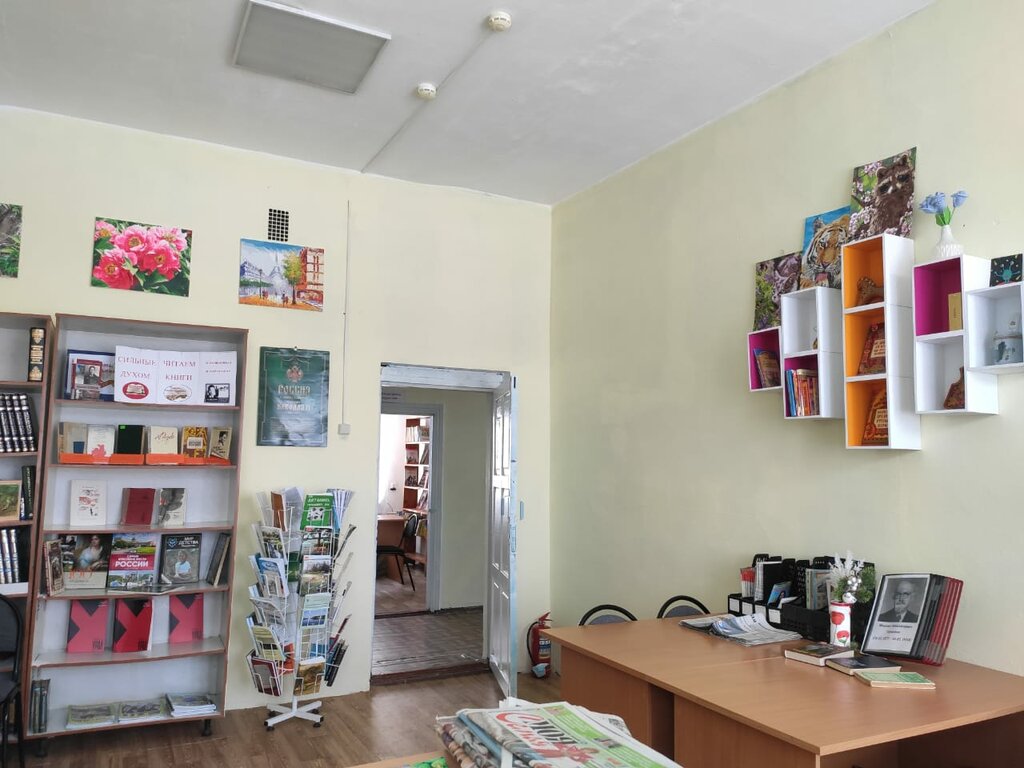 Kütüphaneler Verhovinskaya sel'skaya biblioteka, filial № 11, Sverdlovskaya oblastı, foto