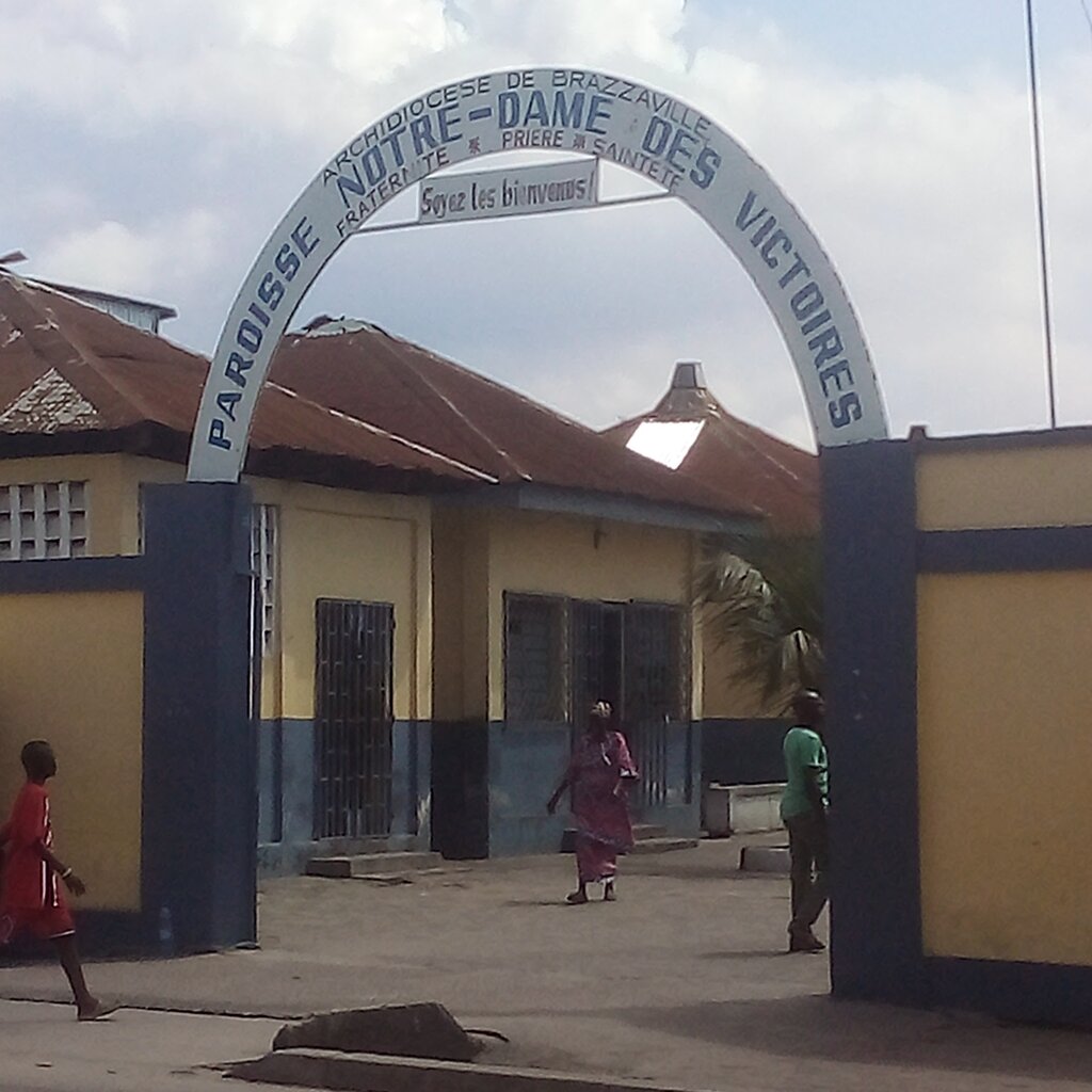 Katolik kiliseleri Sainte-Marie de Ouenze, Brazzaville, foto