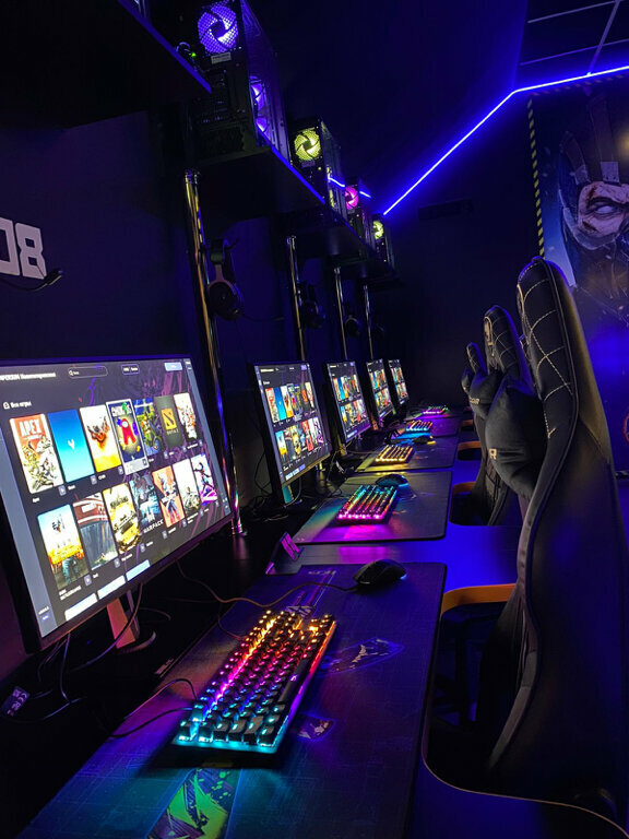 Bilgisayar kulübü Imperium Cyber Club, Krasnodarski krayı, foto