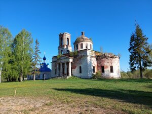 Tserkov Troitsy Zhivonachalnoy V Mikshino (Tver Region, Likhoslavlskiy munitsipalny okrug, selo Mikshino), ortodoks kiliseleri  Tverskaya oblastından