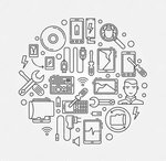 Phone repair (Orekhoviy Boulevard No:22А), telefon tamir servisi  Moskova'dan