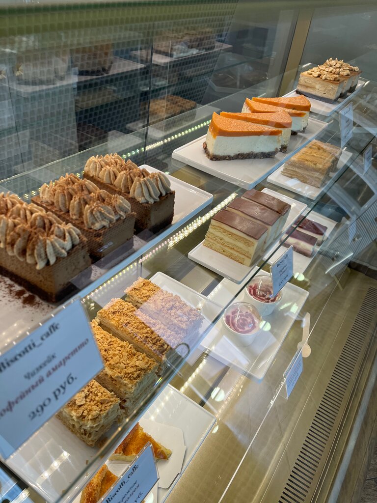 Pasta, şekerleme ve tatlı Biscotti caffe, Lipetsk, foto