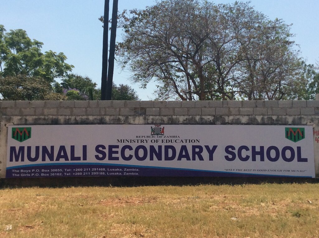 Ortaokul Munali Boys Secondary School, Lusaka, foto