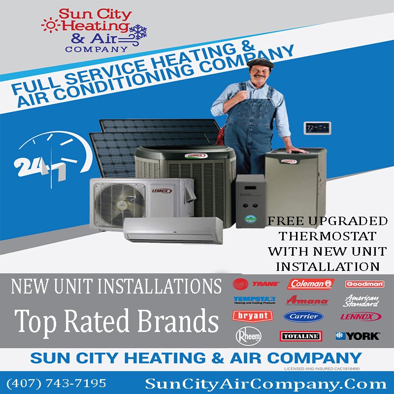 Isıtma sistemleri ve ekipmanları Sun City Heating & Air Company, Orlando, foto