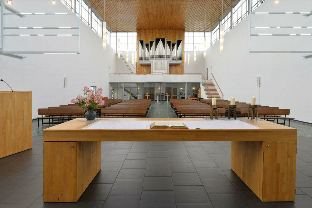 Dini dernekler Auferstehungskirche - Evangelische Kirchengemeinde Aachen, Aachen, foto