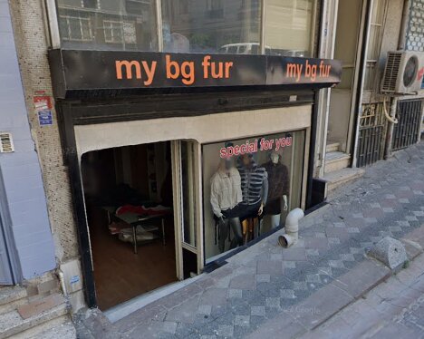 Kürk ve deri giyim mağazaları Mybgfur, İstanbul, foto