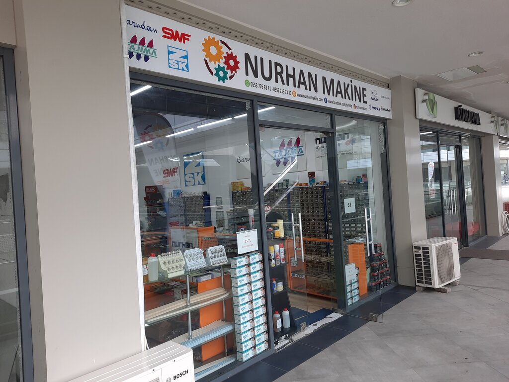 Tekstil ekipmanları Nurhan Makine, İstanbul, foto