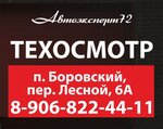 AvtoExpert72 (Lesnoy pereulok No:6А, posyolok gorodskogo tipa Borovskiy), araç muayene istasyonları  Tümen (Tiumenskaya) oblastından