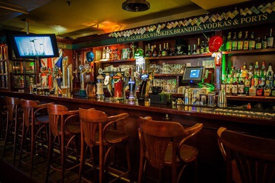 Bar Angliysky pab Albion, Moskova, foto
