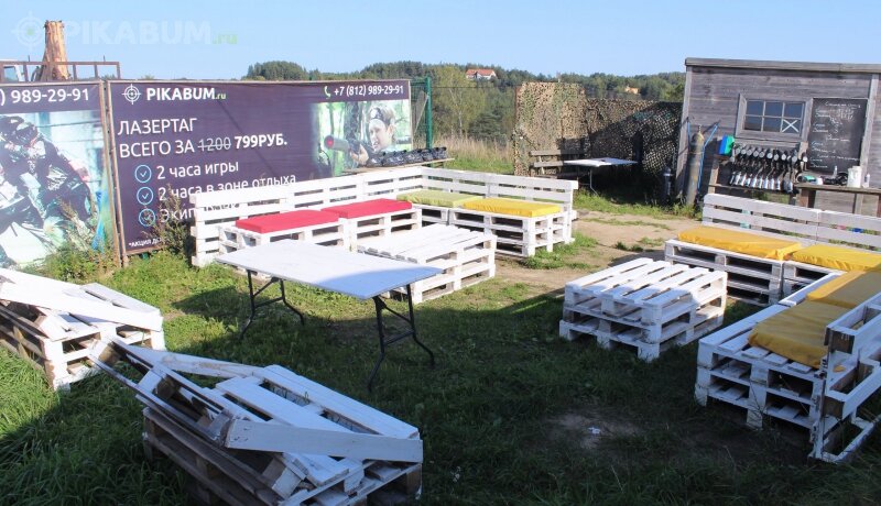 Lazer paintball Lazertag V Yanino, Saint‑Petersburg ve Leningradskaya oblastı, foto