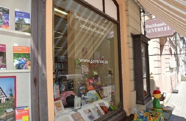 Kitap mağazaları Buchhandlung Seyerlein, Ansbach, foto