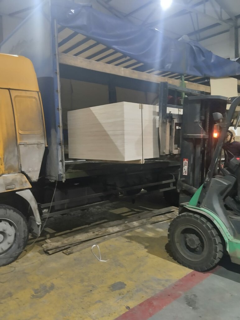 Kontrplak Bashkir Forest, Uçaly, foto