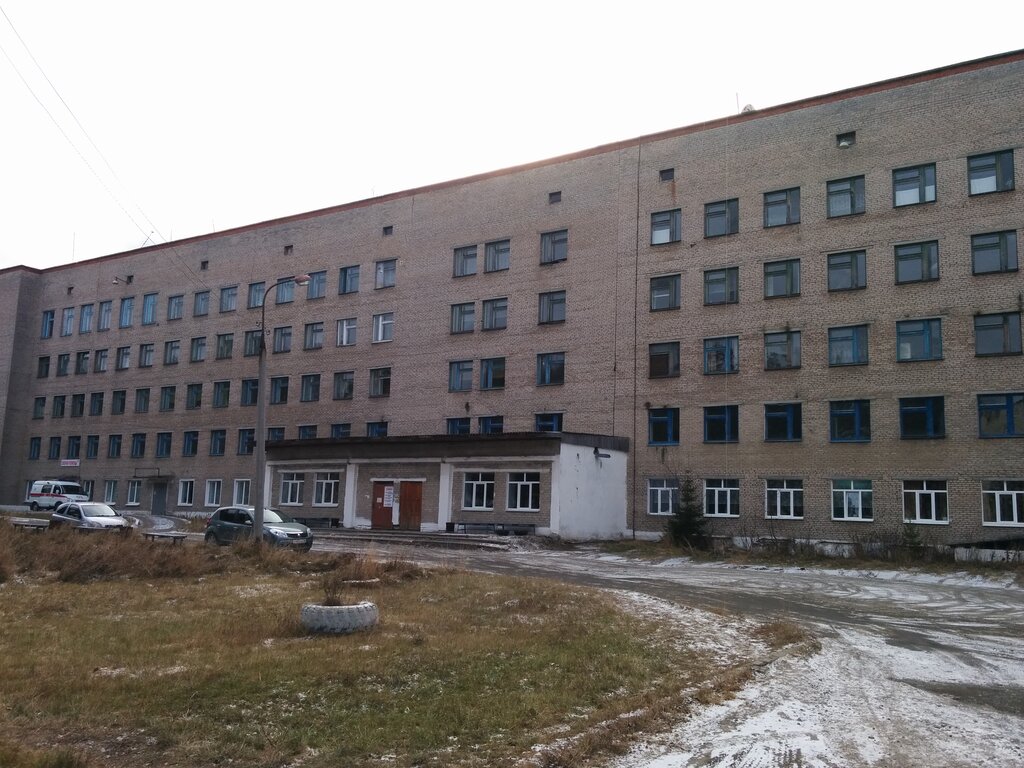 Hastane bölümü Detskoye otdeleniye Gbuz Tsentralnaya rayonnaya bolnitsa, Novaya Lialia, foto