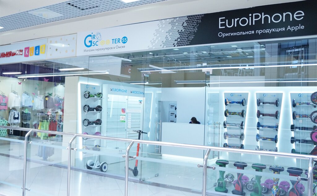 Cep telefonu ve aksesuarları satış mağazaları EuroiPhone.ru, Omsk, foto