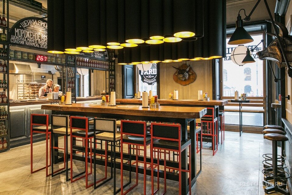 Restoran #Farsh, Saint‑Petersburg, foto