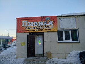 Пивная симфония (ulitsa Metallurgov No:11/1), bira dükkanı  Karabaş'tan