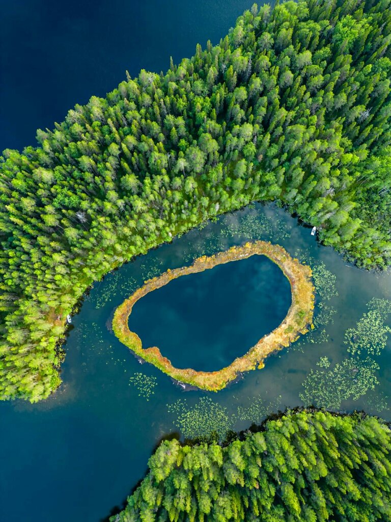 Turistik yerler озеро Бублик, Arhangelskaya oblastı, foto
