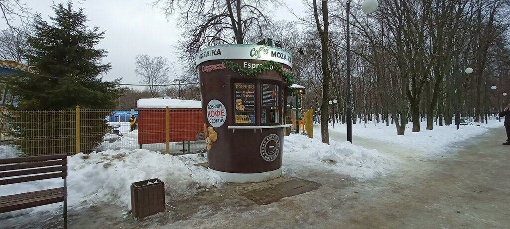 Kahve dükkanları Coffee Mozaika, Liubertsy, foto
