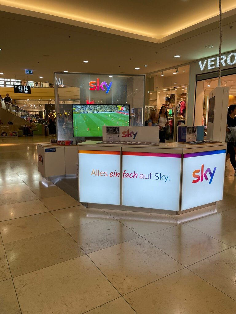 Televizyon kanalları Sky Shop, Dresden, foto