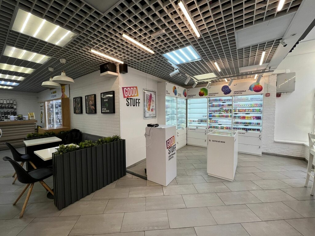 Elektronik sigara satış noktaları Good Stuff, Moskova, foto