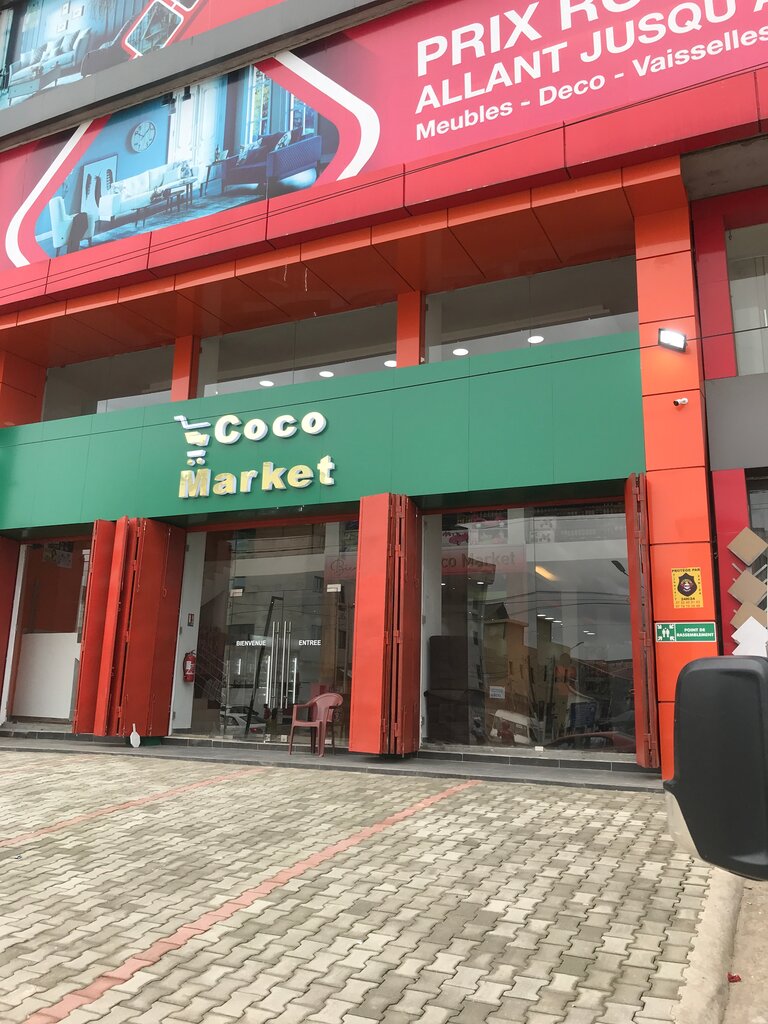 Süpermarket Coco market, Abican, foto
