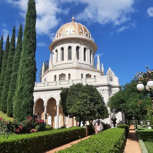 The Baha'i Gardens (Haifa, Bahais Gardens Haifa), turistik yerler  Hayfa'dan