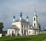 Tserkov Uspeniya Presvyatoy Bogoroditsy V monastyre Tsarstvennykh Strastoterptsev (Tsentralnaya ulitsa No:22, selo Domnino), ortodoks kiliseleri  Kostromskaya oblastından