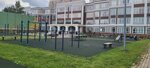 Баскетбольная площадка (Moscow Region, Dolgoprudny, Tsentralniy Microdistrict), spor alanı  Dolgoprudny'den