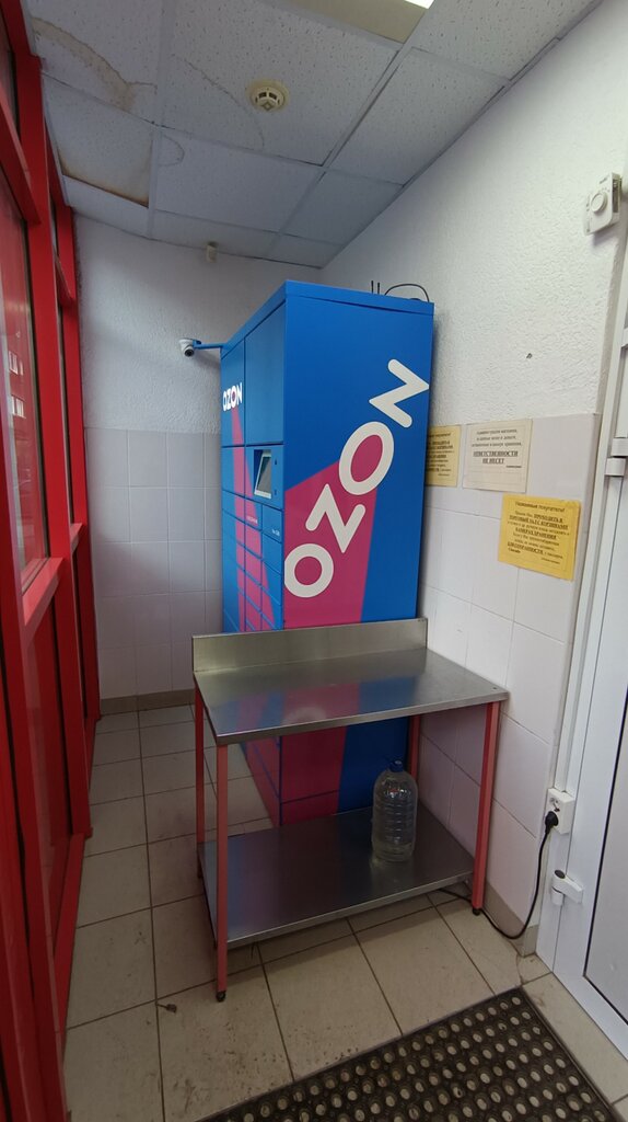 Parsel otomatı Ozon Box, Samara, foto