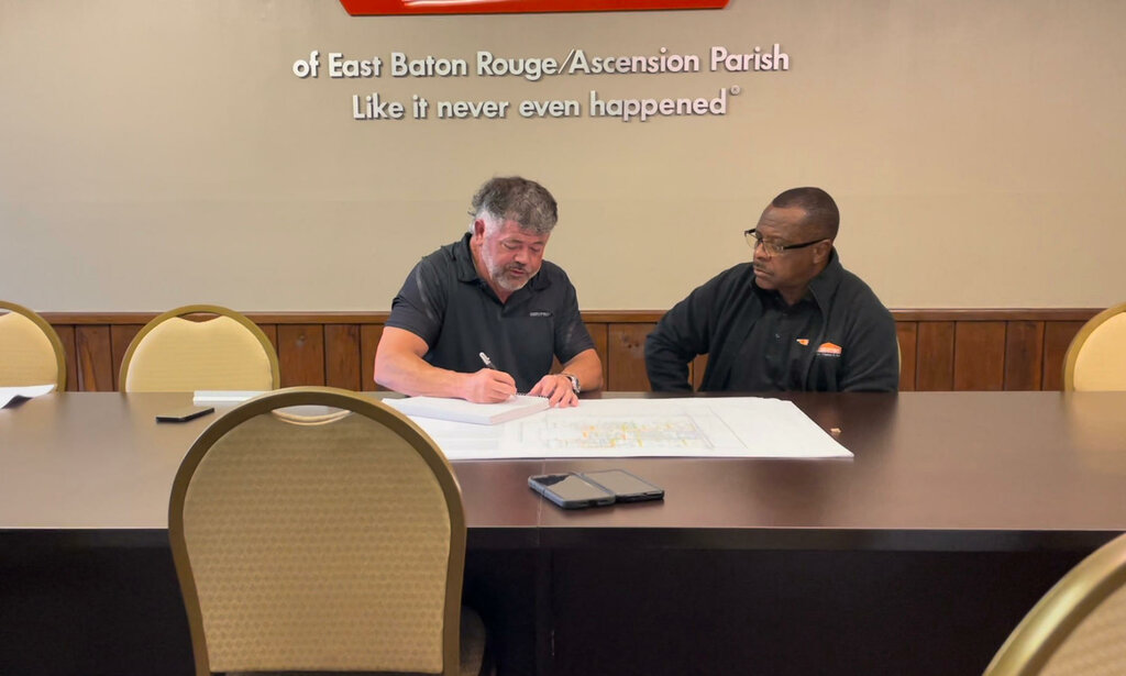 Halı yıkamacılar Servpro of Ascension Parish, Baton Rouge, foto