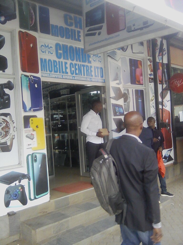 Elektronik eşya mağazaları Chonde Mobile Centre, Lusaka, foto