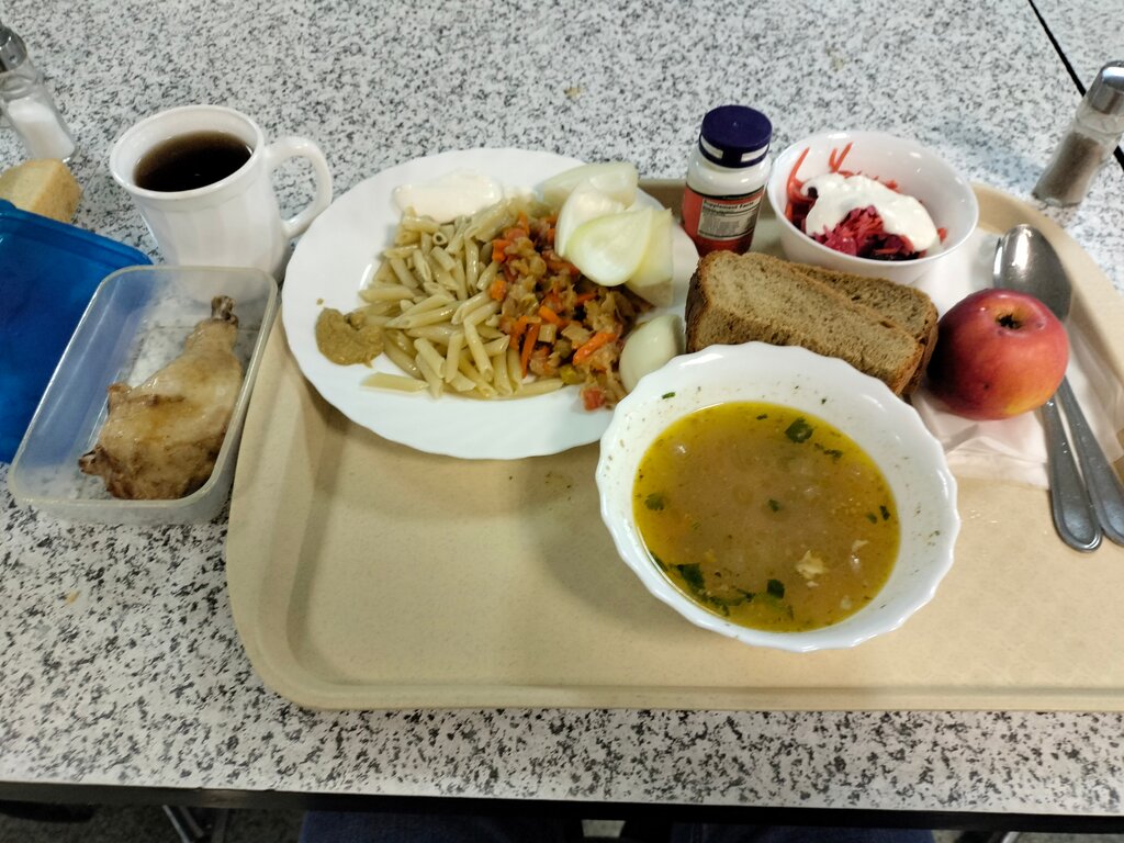 Kantin, yemekhane Столовая, Yamal‑Nenets Özerk Bölgesi, foto