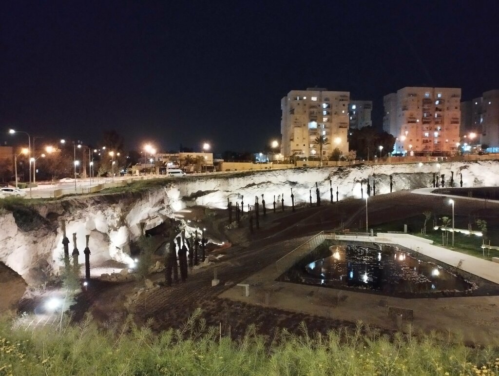 Kültür ve eğlence parkları Beer Sheva Makhtesh Park, Beerşeba, foto