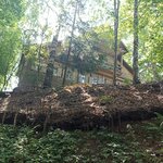 Дом 1860-70 годов (Tsentralnaya ulitsa No:79, derevnya Lampovo), turistik yerler  Saint‑Petersburg ve Leningradskaya oblastından