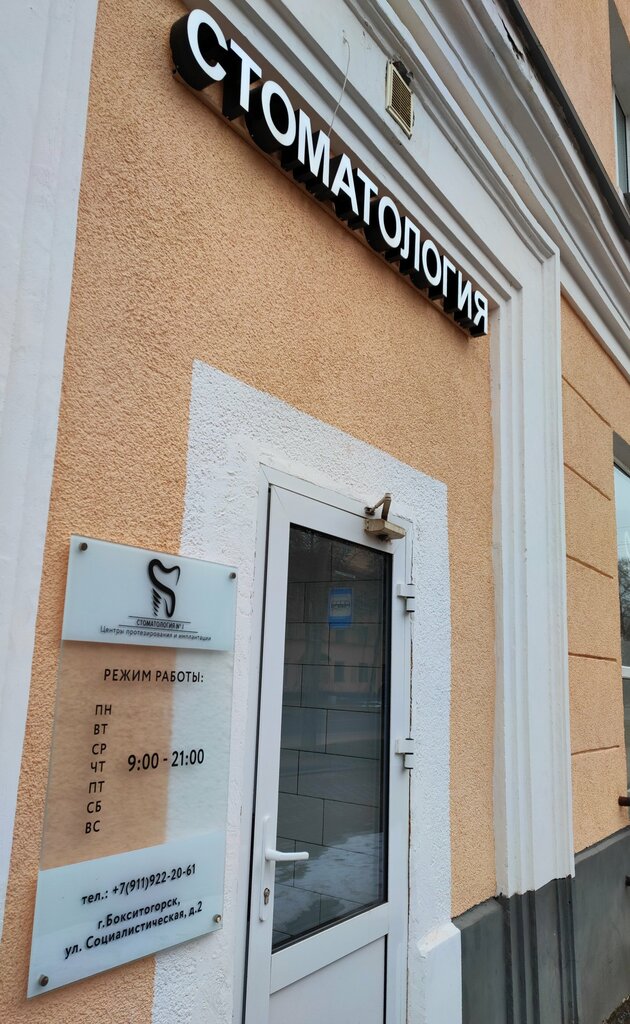 Özel ağız ve diş sağlığı klinikleri ve muayenehaneleri Dentistry No. 1, Boksitogorsk, foto