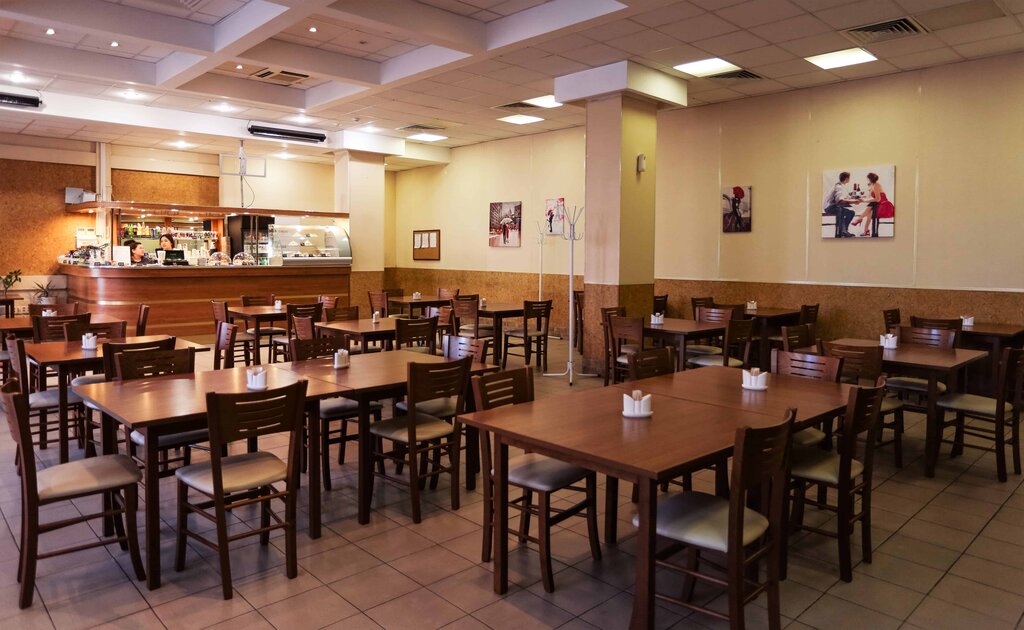 Kantin, yemekhane Akzhera, Moskova, foto