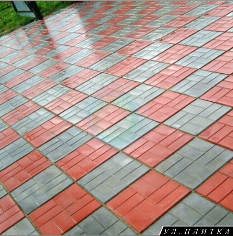 Kaldırım taşları Тротуарная плитка, Ulyanovsk, foto