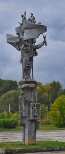 Памятник (Moscow Region, Voskresensk Urban District, derevnya Ratchino), anıt, heykel  Moskova ve Moskovskaya oblastından