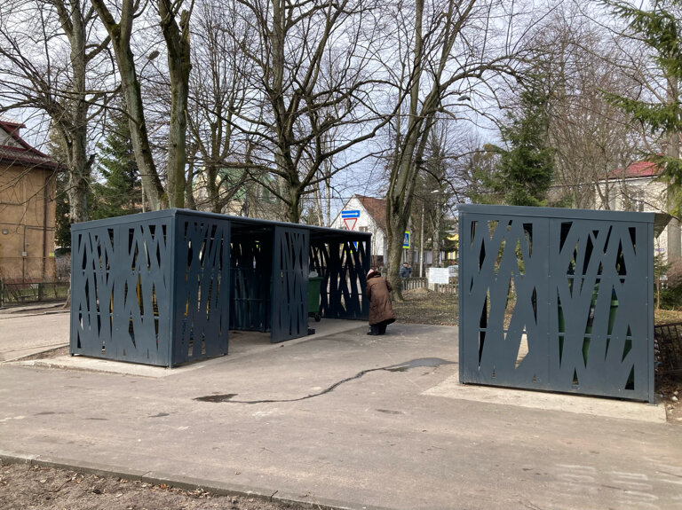 Çöp alanları Trash and garbage disposal area, Kaliningrad, foto