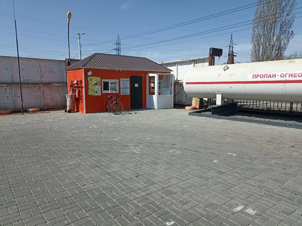 Otogaz dolum istasyonu Prombaza-7, Kostanay, foto