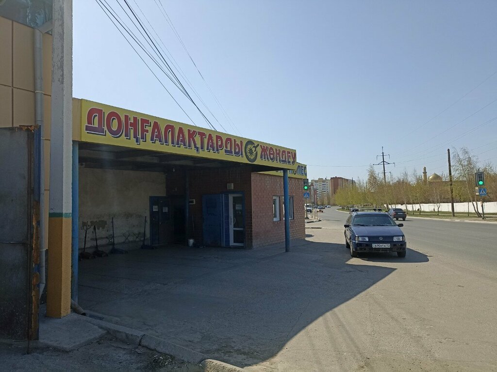 Oto lastik tamiri Tire fitting and repair, Kostanay, foto
