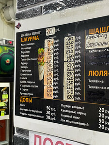Египетская шаурма на углях (Oktyabrskiy prospekt No:14А), fast food  Troitsk'ten