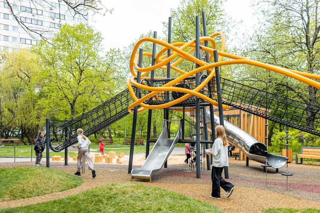 Oyun alanı Playground, Moskova, foto