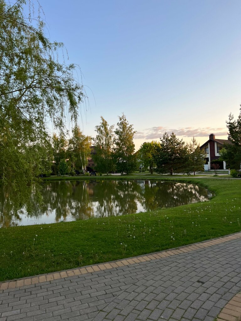 Kültür ve eğlence parkları Новорижский сквер, Moskova ve Moskovskaya oblastı, foto